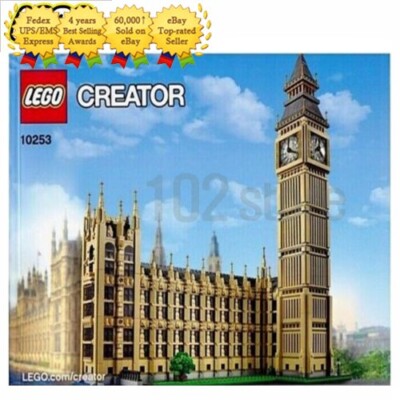 LEGO Creator Expert 10253: Big Ben 4163 Piece / New Factory Sealed ...