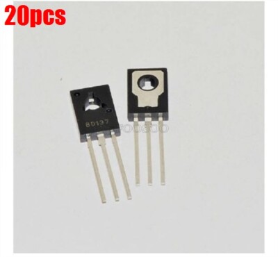 20Pcs BD137 Transistor Npn 1.5A 60V TO126 ri | eBay