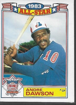 1984 Topps All-Stars Andre Dawson Baseball Card #18 of 22 | eBay