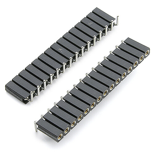 [20pcs] BL7-15Z 15 Pin Socket Angle Gold THT | eBay