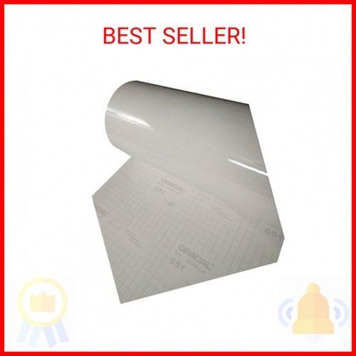 Oracal 651 Glossy Permanent Vinyl 12 Inch x 10 Feet - Transparent ...