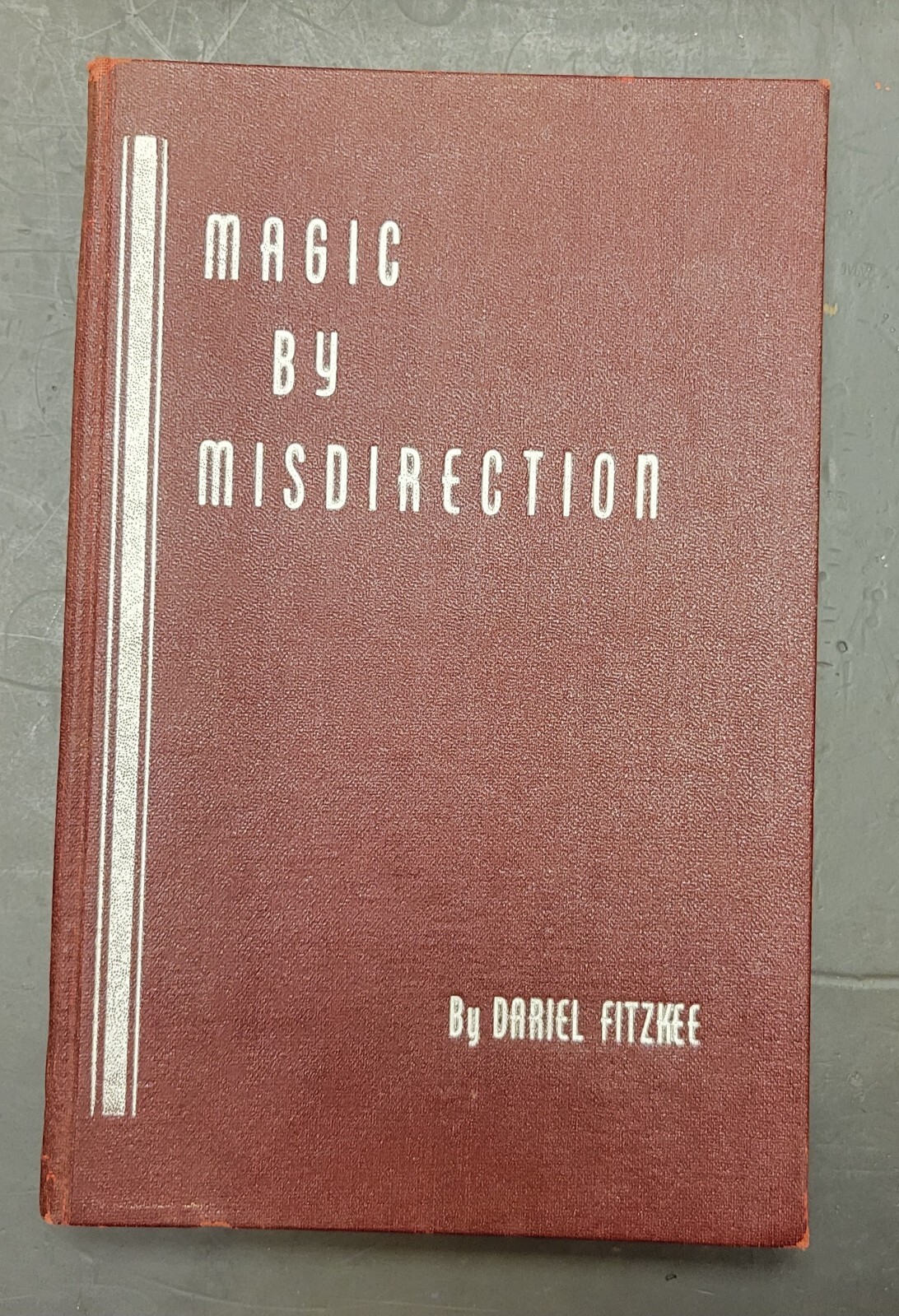 Magic by Misdirection Book 3, by Dariel Fitzkee | eBay