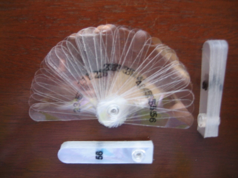 Dental Leaf Gauge Huffman Numbered Occlusal Measurement Autoclavable ...