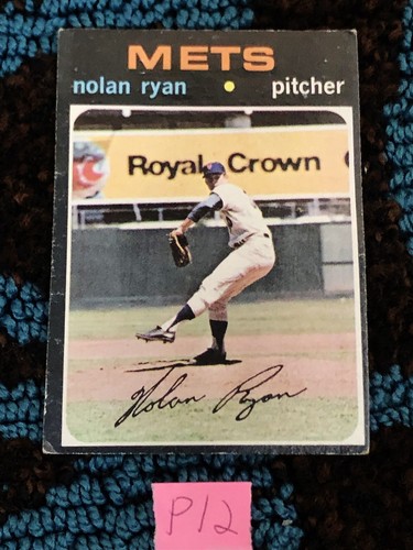 1971 TOPPS NOLAN RYAN #513 BASEBALL CARD NICE CLEAN CONDITION #P12 | eBay