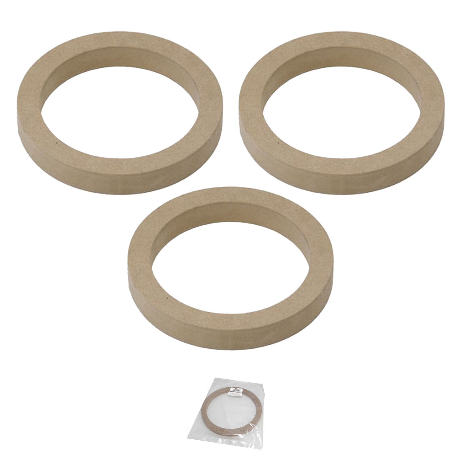 Pair of High Quality MDF 10" Car Stereo Speaker Spacer Rings Metra SR10 ...