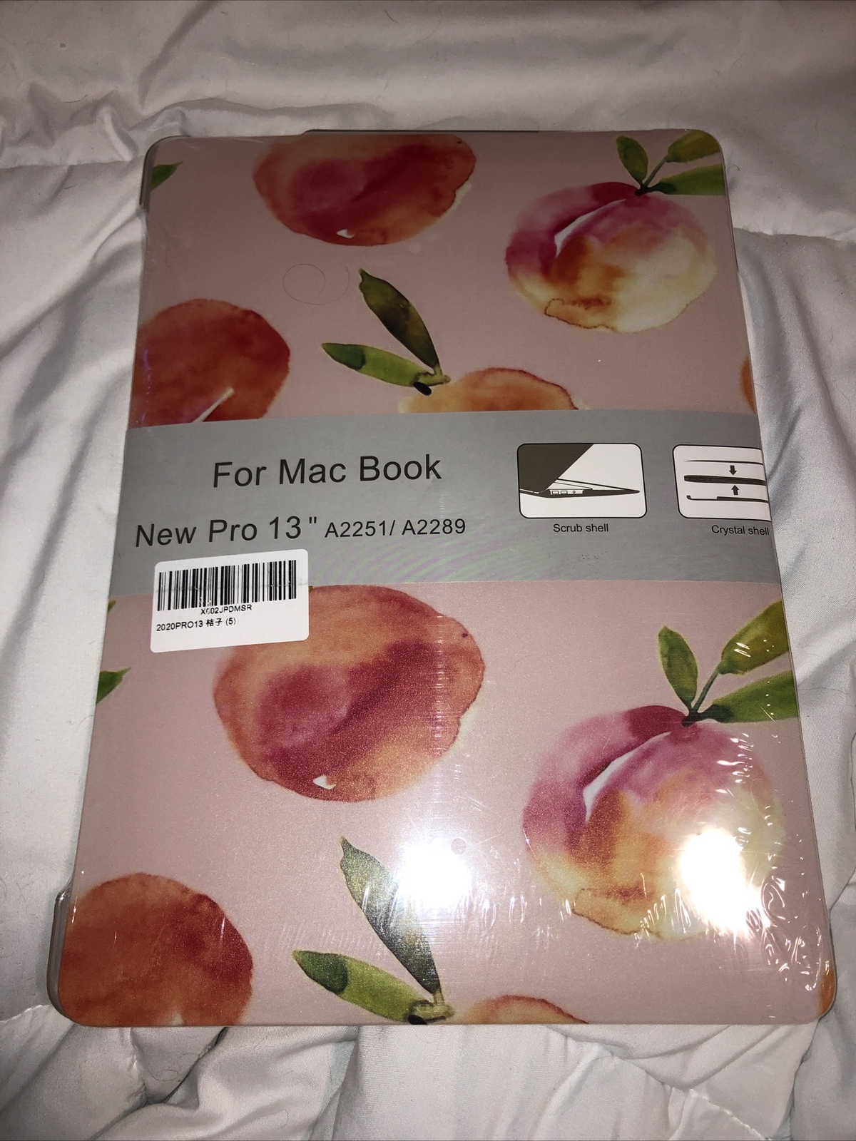 MacBook Pro 13” A2251/A2289 Protective Case Peaches Graphic | eBay