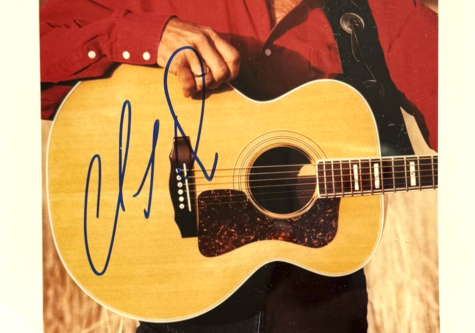 CHRIS LEDOUX COUNTRY MUSIC STAR AUTHENTIC ORIGINAL HAND SIGNED PHOTOGRAPH | eBay