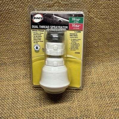 Dual Thread Sprayrator 15/16 Male 55/64 Female Danco 10499 DANCO | eBay