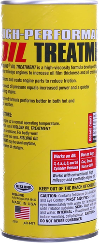 Rislone 4471 High Performance Oil Treatment,15 oz Pack of 1 | eBay