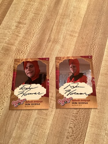 2024 CRYPTOZOIC A CHRISTMAS STORY DREW HOCEVAR AS MALE ELF AUTOS /199 ...