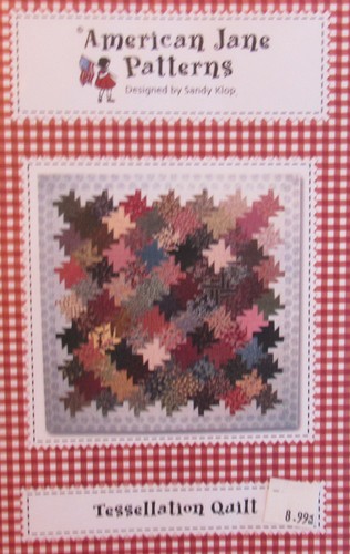 American Jane Tessellation Quilt 71x71 Quilting Pattern Sandy Klop #114 ...