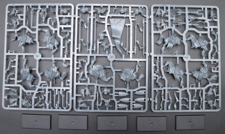 Warhammer TOW High Elf Realms Dragon Princes of Caledor (5) NEW NO BOX ...