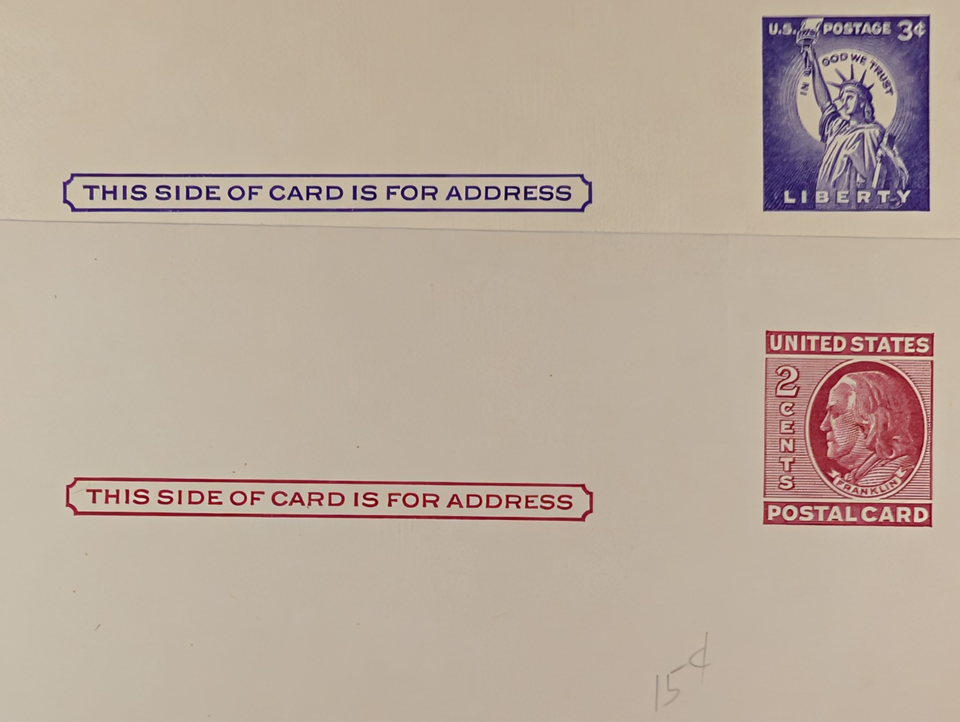 📬📮USA Unused Mint Postal Cards X 18 1980s to 1990s USPS Patriot📮📬 | eBay UK