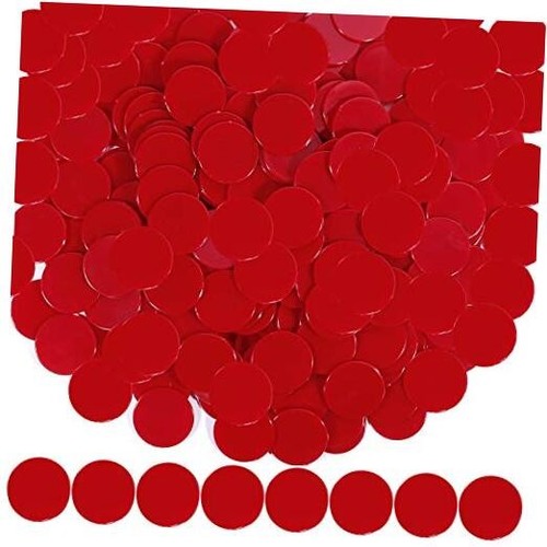 1-1/5 inch Plastic Learning Counters Disks Bingo Chip Counting Discs ...