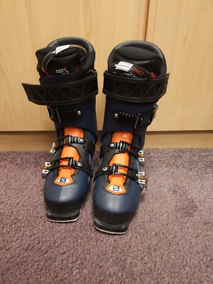 Salomon QST Pro 120 Ski Boot Mondopoint 26.5 UK7.5 Stiff Alpine Touring ...