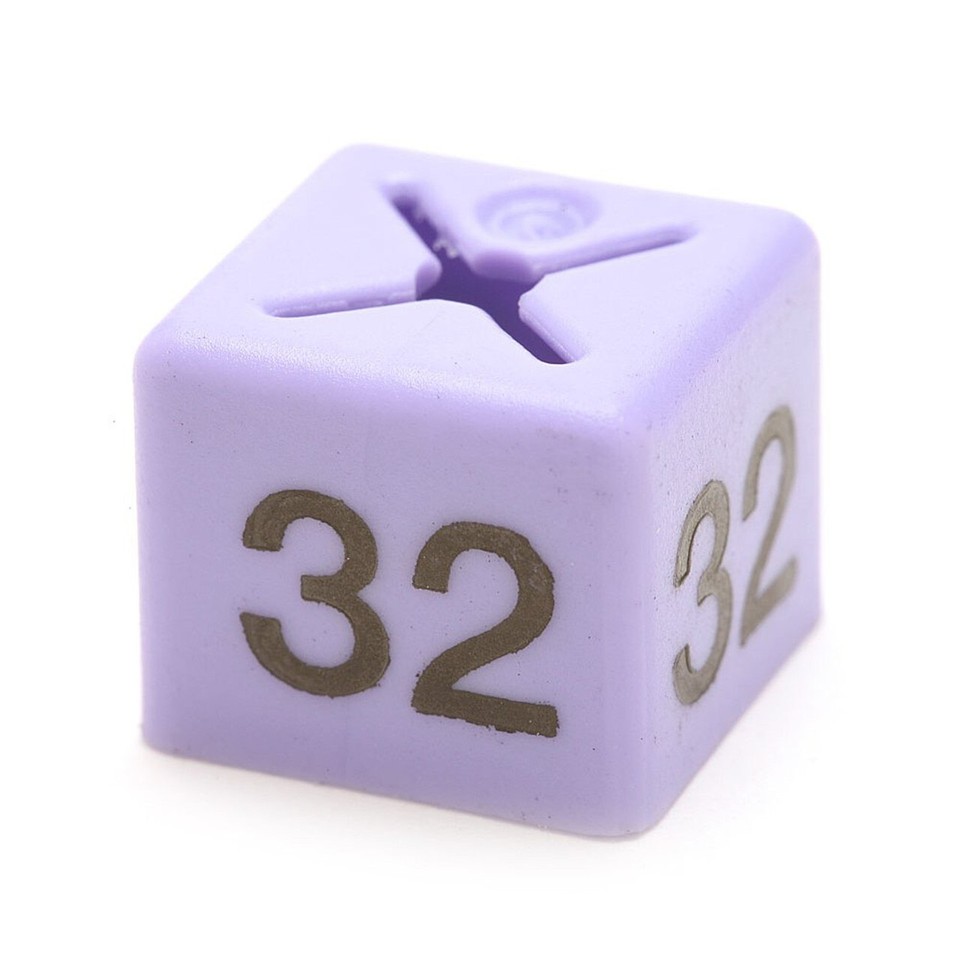 100x Garment Clothes Marker Size Number Color Size Cubes For Hanger ...