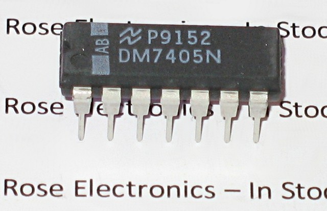 DM7405N NSC 7405 Hex Inverters With Open-collector Outputs IC for sale ...