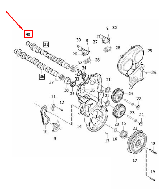 OEM Volvo Xc90 Mk2 Engine Camshaft Plug 31316565 Genuine for sale ...