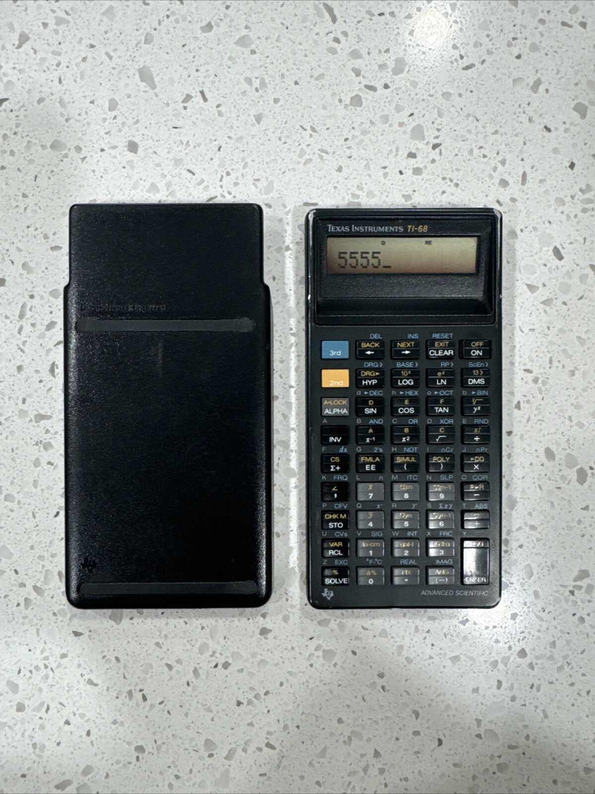 Texas Instruments Scientific Calculator TI-68 Black TESTED | eBay