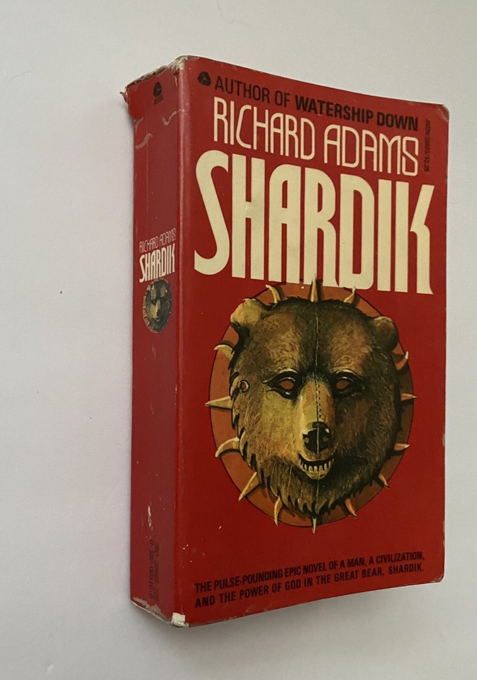 Richard Adams 3 book lot Watership Down, Shardik & Plague Dogs 1970s ...