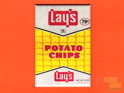 Vintage Lays potato chips 2x3" fridge/locker magnet | eBay