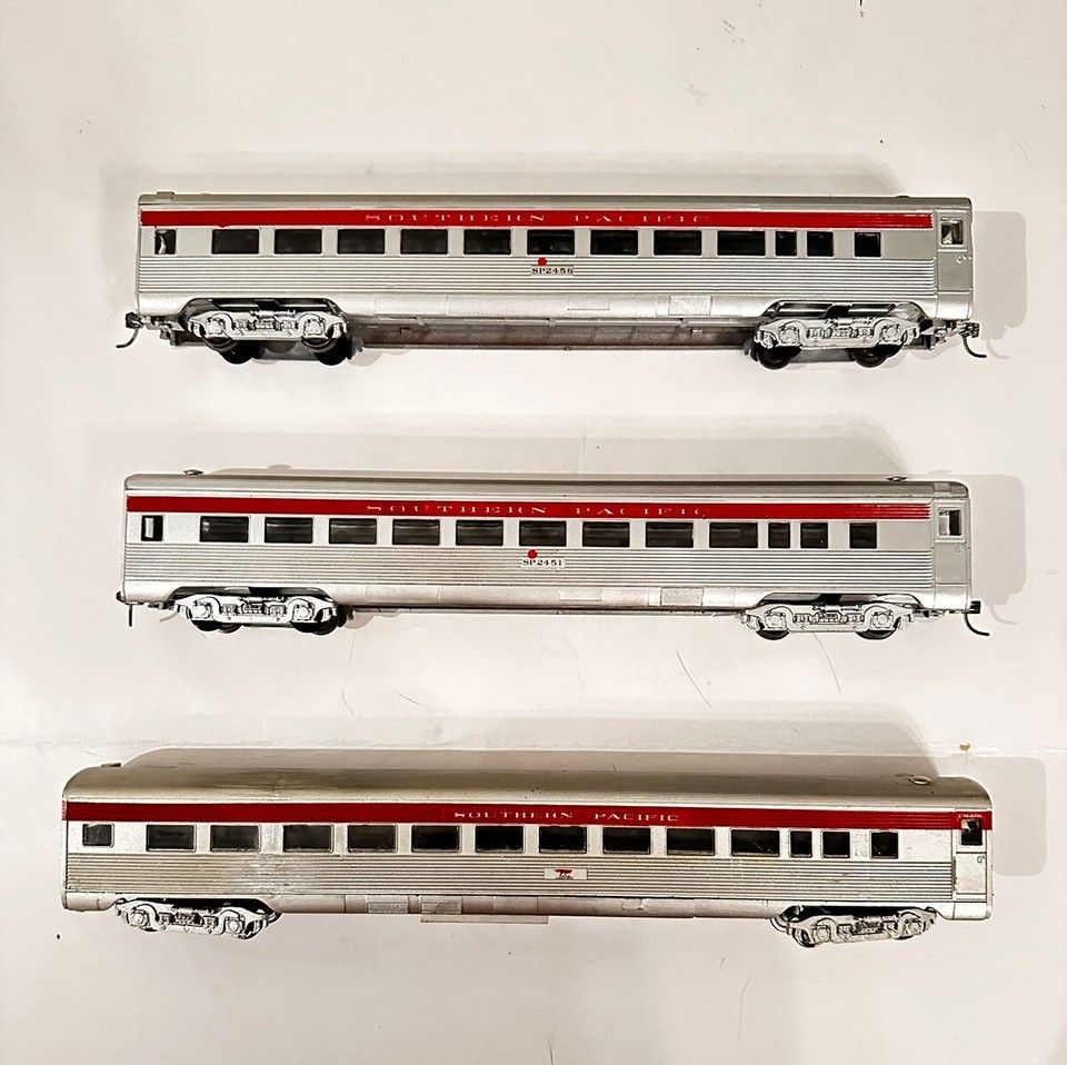 HO Scale Southern Pacific Passenger Car Set 7 Cars | eBay