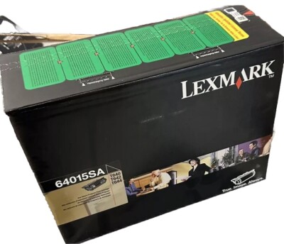 Genuine Lexmark Return Program Print Cartridge 64015SA - Black | eBay