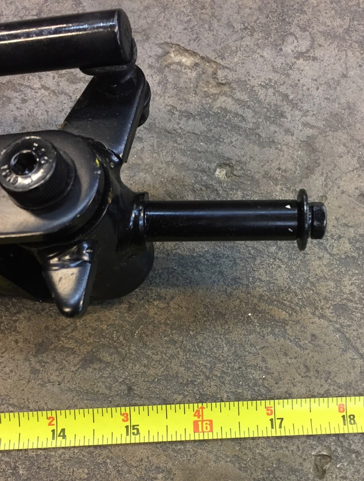 Go-Kart power wheels Steering Spindle front axle Left & Right ...