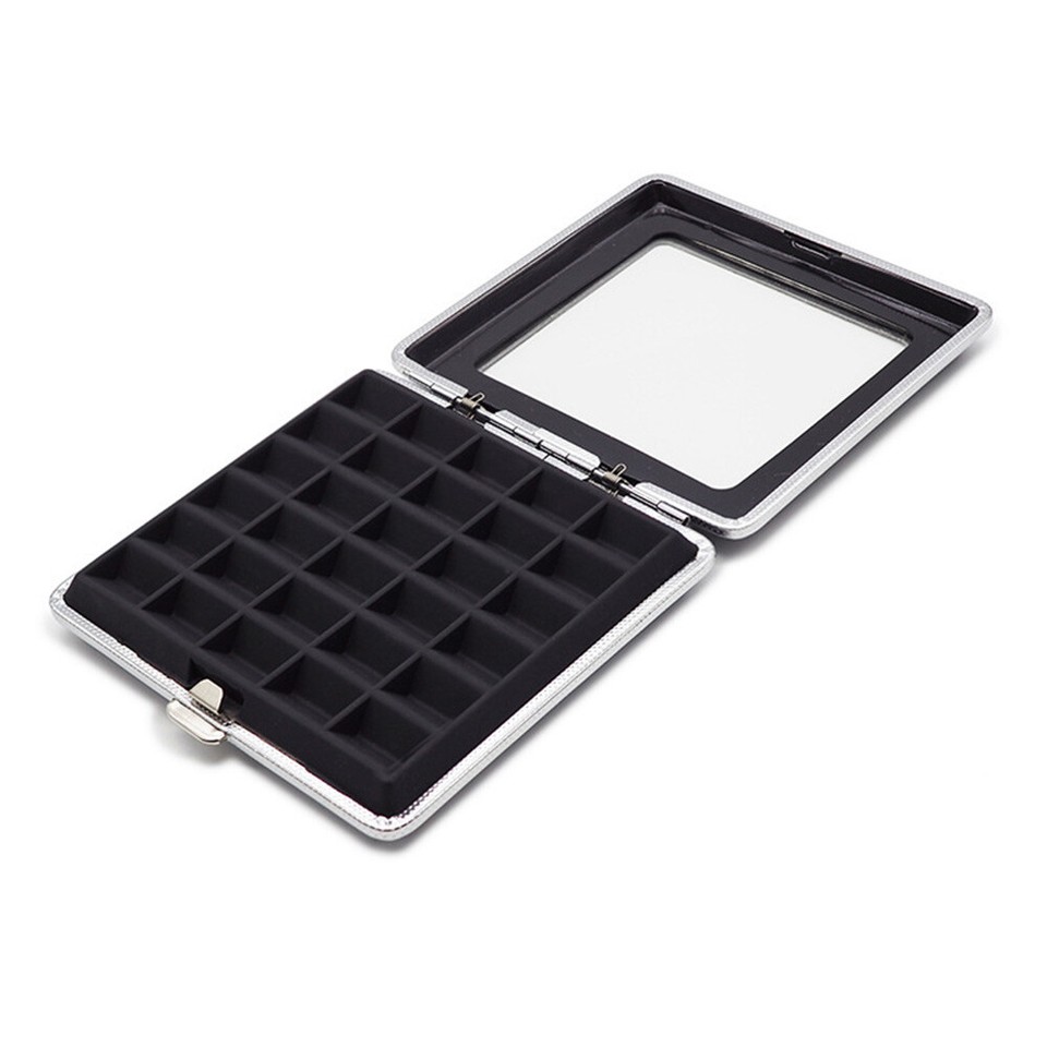 30 Grids Loose Diamond Gem Storage Box Gemstone Collection Organizer ...
