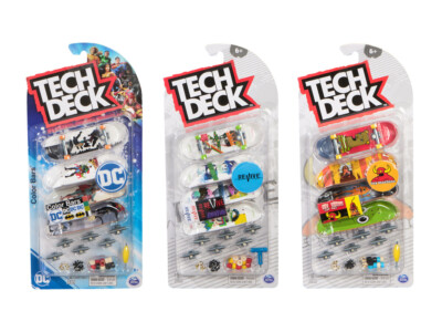 Tech Deck Deluxe 4 Pack (M35) DC, Revive, Toy Machine FREE J&J'S ...