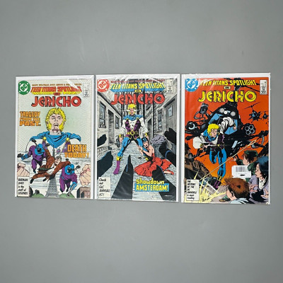 Teen Titans Spotlight On Jericho Lot Of 3 Comic Books 3 4 & 6 DC Comics ...