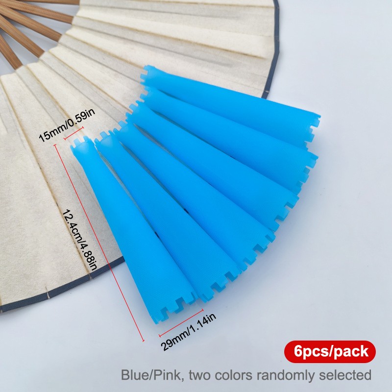 6Pcs Hair Perm Rods Cold Wave Rods Plastic Perming Rods Hair Curling ...