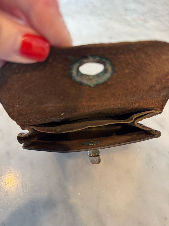 Vintage Bucheimer Leather Cartridge Belt Pouch Ammo Holder Hunting ...