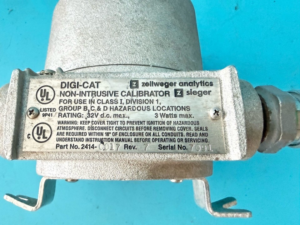 Sieger DIGI-CAT Flammable Gas Detector – Industrial Hazardous Area ...