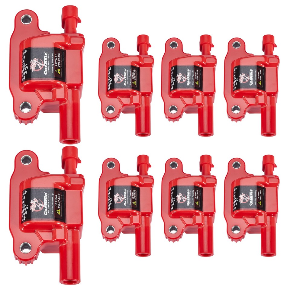 High Performance Ignition Coils Spark Plugs Wire For Chevy Tahoe GMC 5 ...