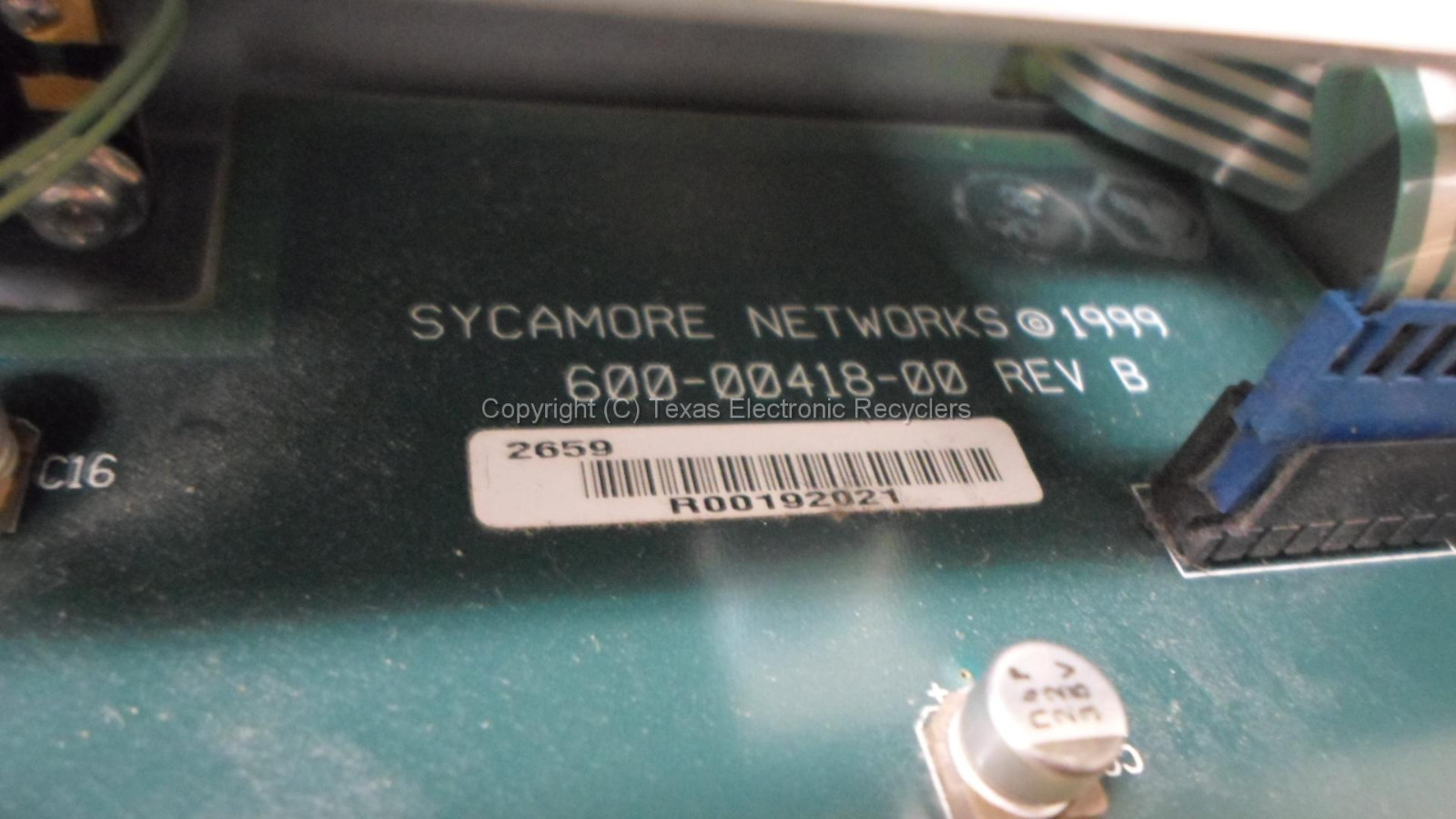 Sycamore Networks 850-00418-00B 800-00418-00B 600-00418-00 500-00046-01 ...