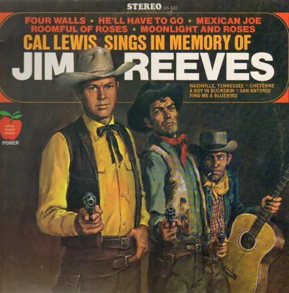 Cal Lewis Cal Lewis Sings In Memory Of Jim Reeves Power Records Vinyl ...