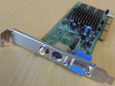 Sapphire Radeon 7000 64MB 64Bit DDR Retro AGP VGA TV-Out S-Video ...