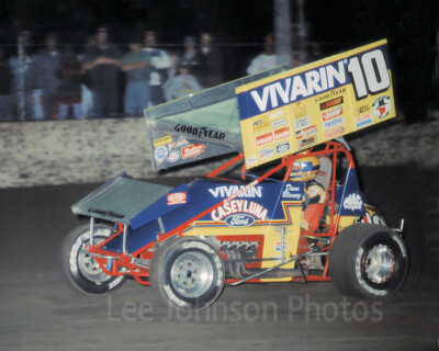 1996 Dave Blaney sprint car - 4x6 Print - Free shipping | eBay