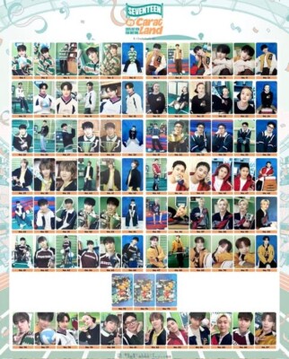 SEVENTEEN IN CARAT LAND FANMEETING 2025 TRADING CARD PHOTOCARD OFFICIAL ...