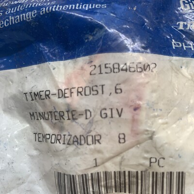 215846602 TIMER-DEFROST Electrolux | eBay