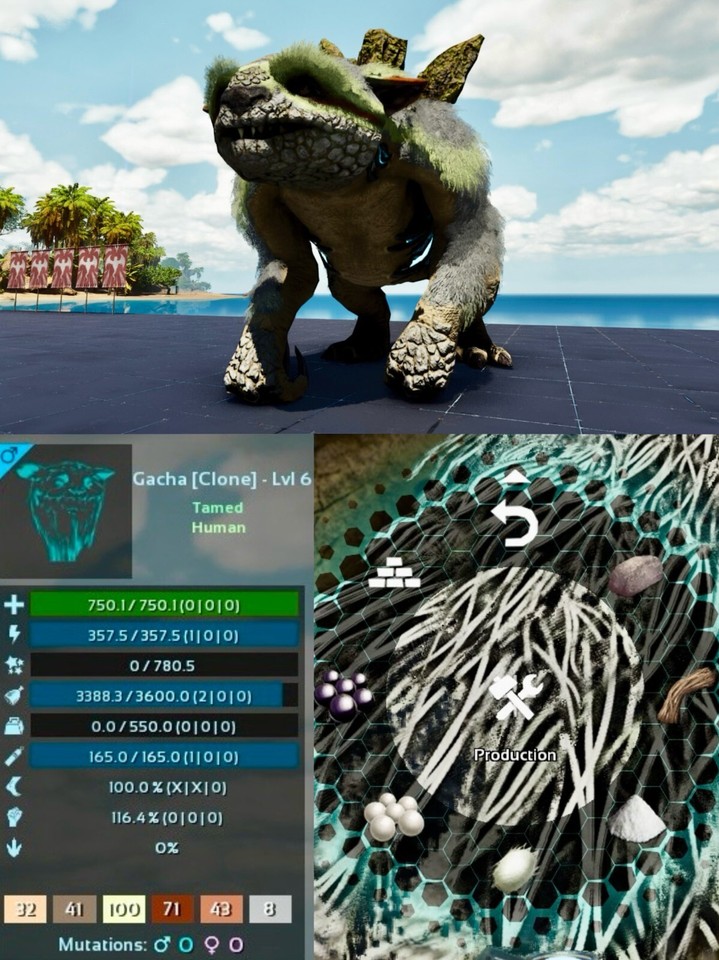 ark survival ascended pve Extinction Gacha, Dust/BP/poly.... Continue ...