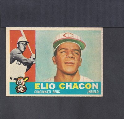 1960 TOPPS SET BREAK #543 ELIO CHACON-3--HI #--RED--NO CREASES--NR/MT ...