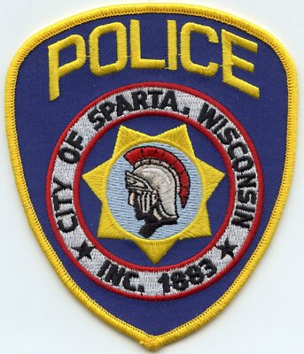 SPARTA WISCONSIN WI POLICE PATCH | eBay