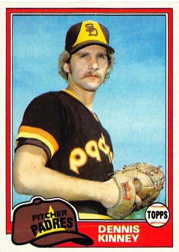 Dennis Kinney 1981 Topps 599 San Diego Padres Rookie Baseball Card | eBay