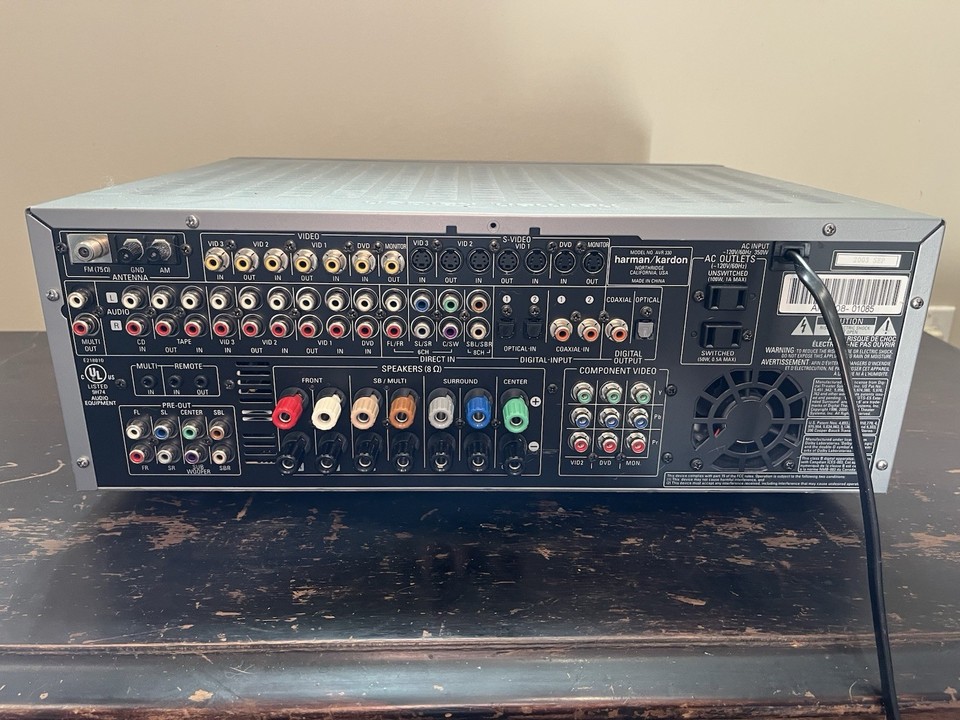 Harman Kardon AVR 330 High Quality Digital Surround Receiver Bundle No ...
