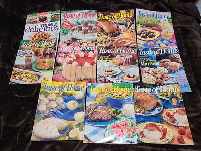 Taste of Home Cooking Magazine - Lot of 11 | eBay