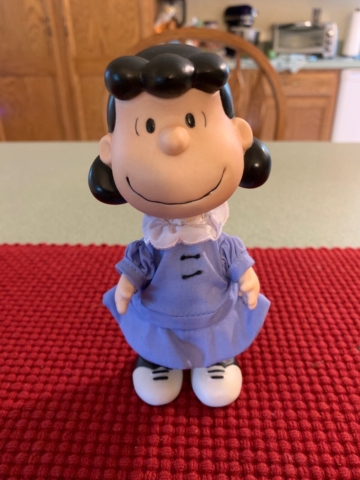 Hallmark Peanuts Gallery Lucy Jointed Figurine in Box QPC4018 COA ...