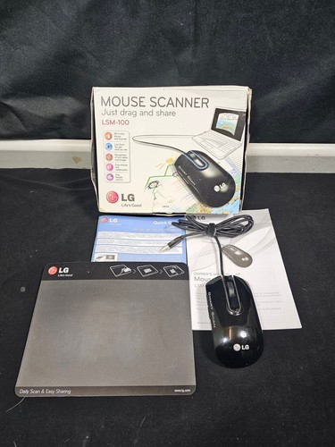 LG SMART SCAN USB 1200 DPI MOUSE MCL1U (LSM-100) SCANNER 48231303040 ...