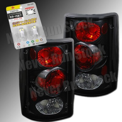 FORD EXCURSION ALTEZZA CLEAR BLACK TAIL LIGHTS +SUPER WHITE LICENSE ...